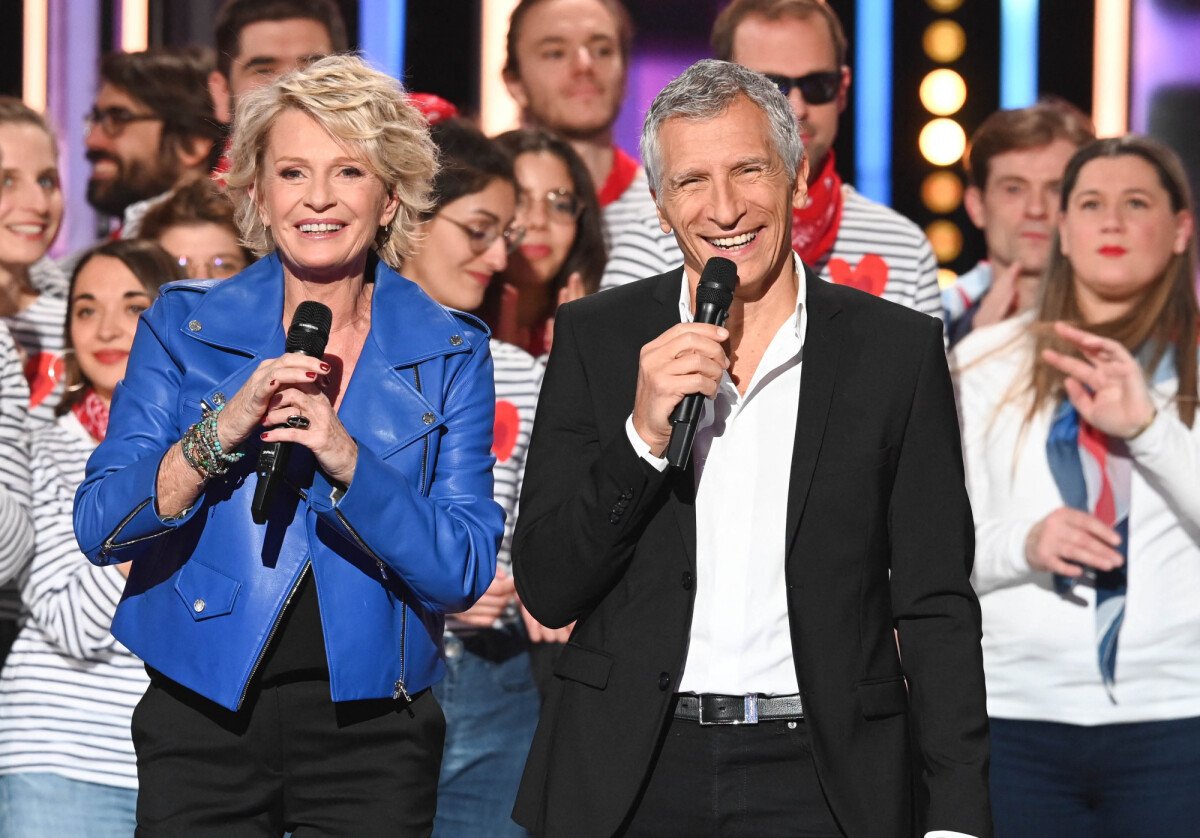 Photo : Sophie Davant et Nagui - Les personnalités se mobilisent lors de la 36ème édition du ...