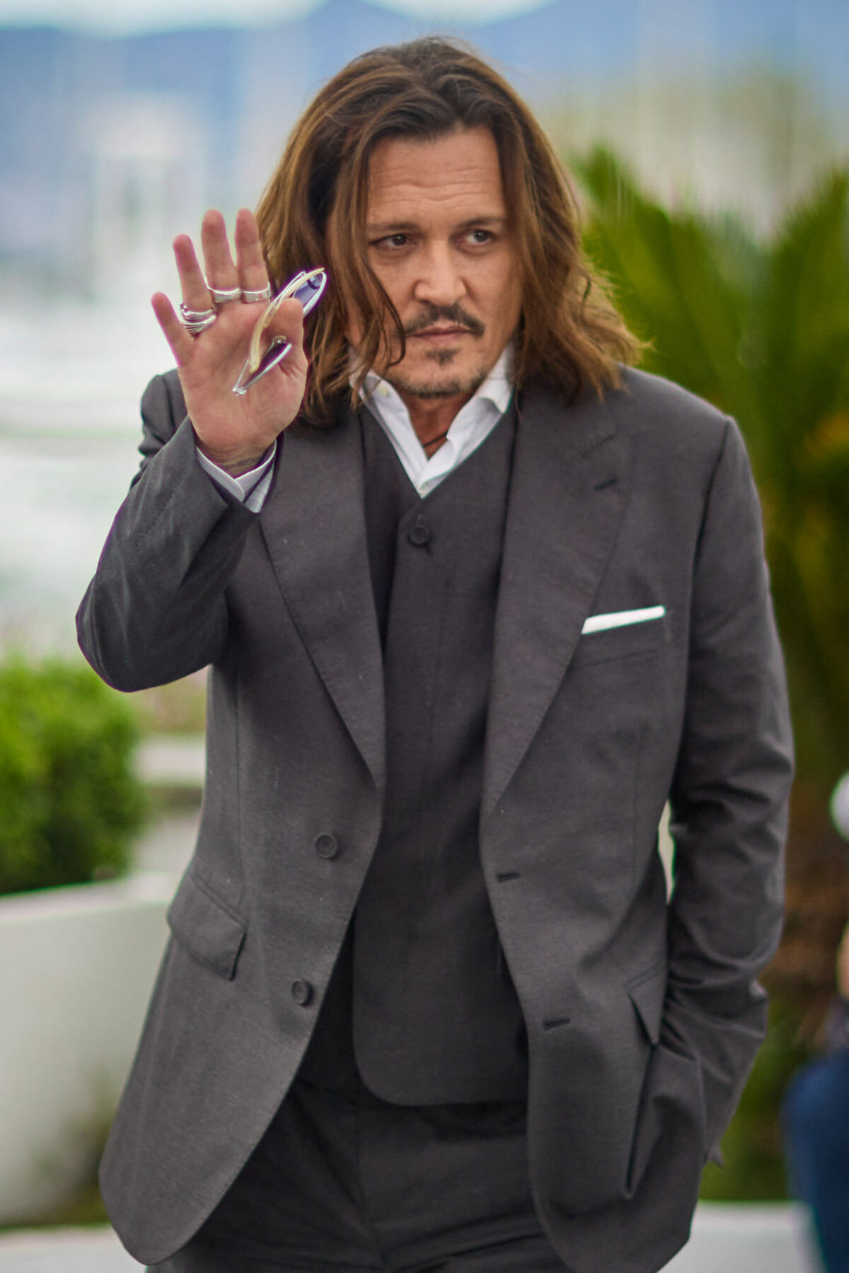 Photo : Johnny Depp au photocall de "Jeanne du Barry" lors du 76ème ...