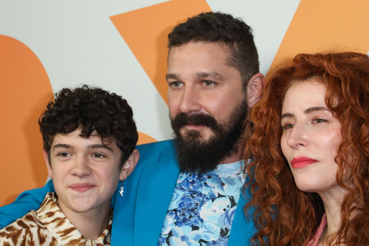 Photo : Noah Jupe et Shia LaBeouf et Amal Har'El - Les célébrités assistent à la première du ...