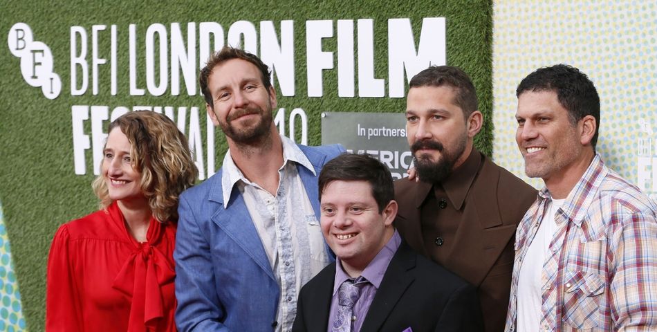Zack Gottsagen, Shia LaBeouf, Tyler Nilson, Michael Schwartz, Tr à la ...