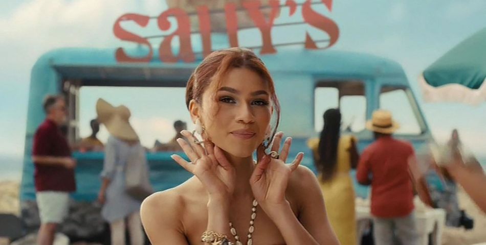 Zendaya dans une publicité pour Squarespace, diffusée lors du Super ...