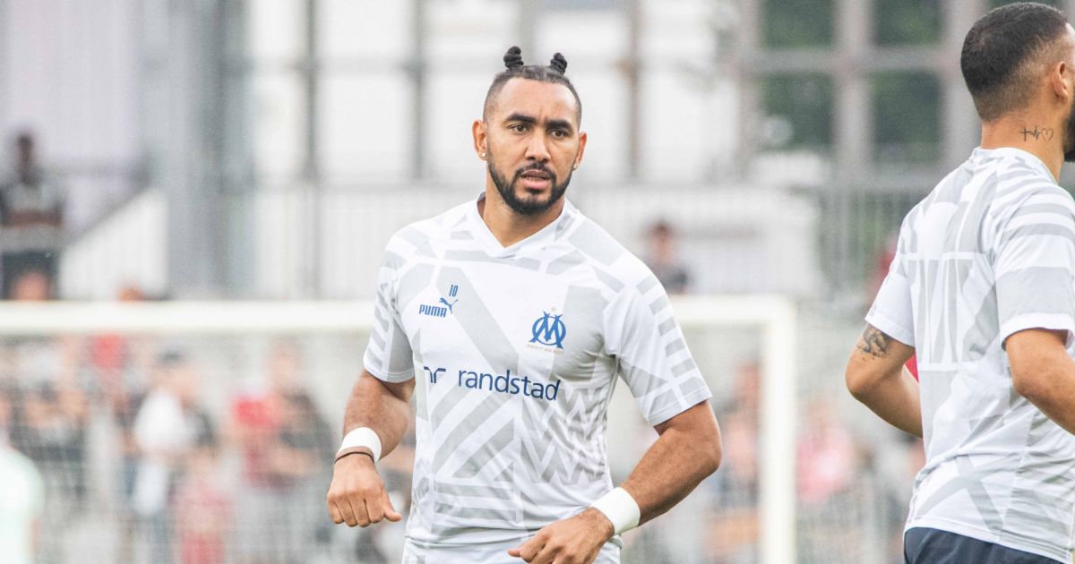 Dimitri Payet (OM) face à Brest, le 14 août 2022. © Baptiste Autissier ...