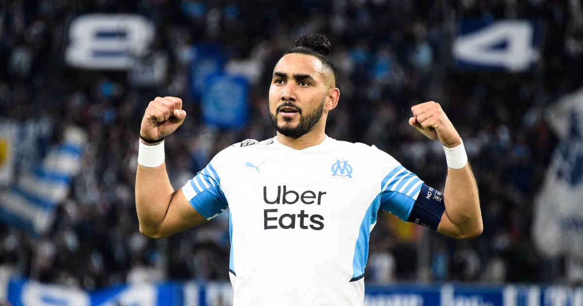 Dimitri Payet face à Nantes, au stade Vélodrome, le 20 avril 2022 ...