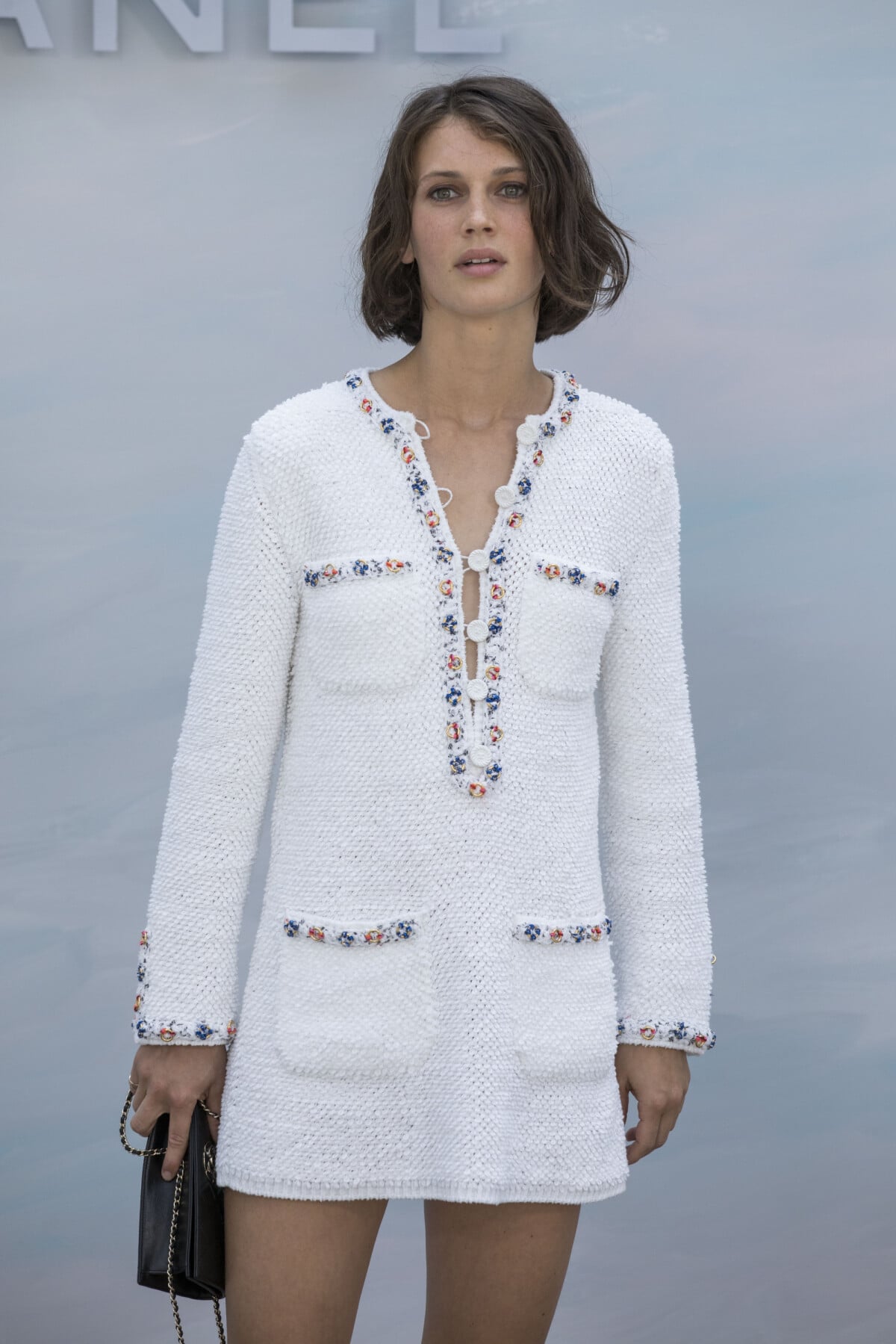 Photo : Marine Vacth - Photocall du 2ème défilé de mode "Chanel ...
