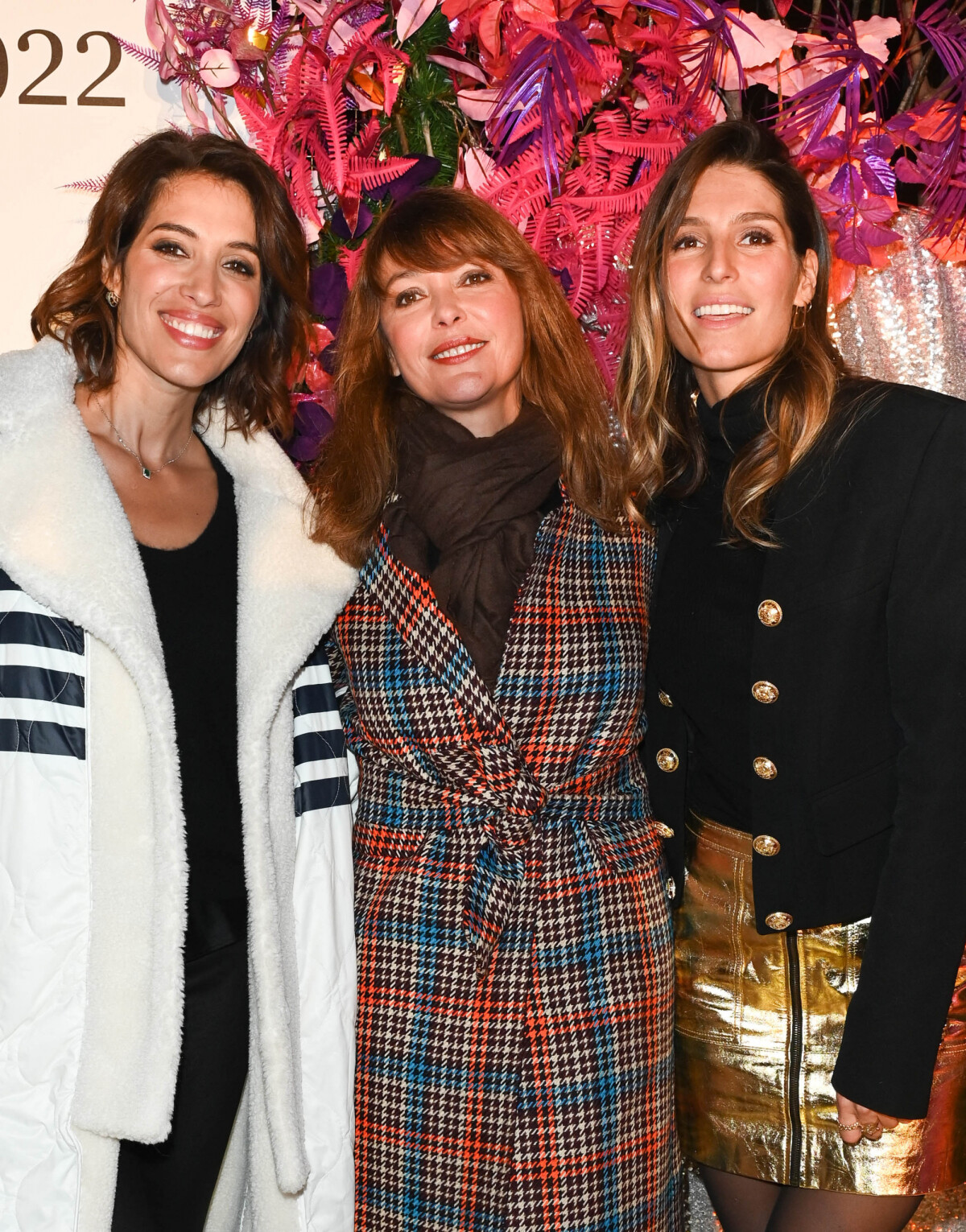 Photo : Laurie Cholewa, Sandrine Quétier et Laury Thilleman (Miss ...
