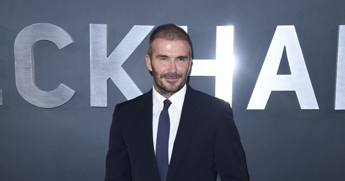 David Beckham lors de la première de la docu-série 'Beckham' à Londres ...