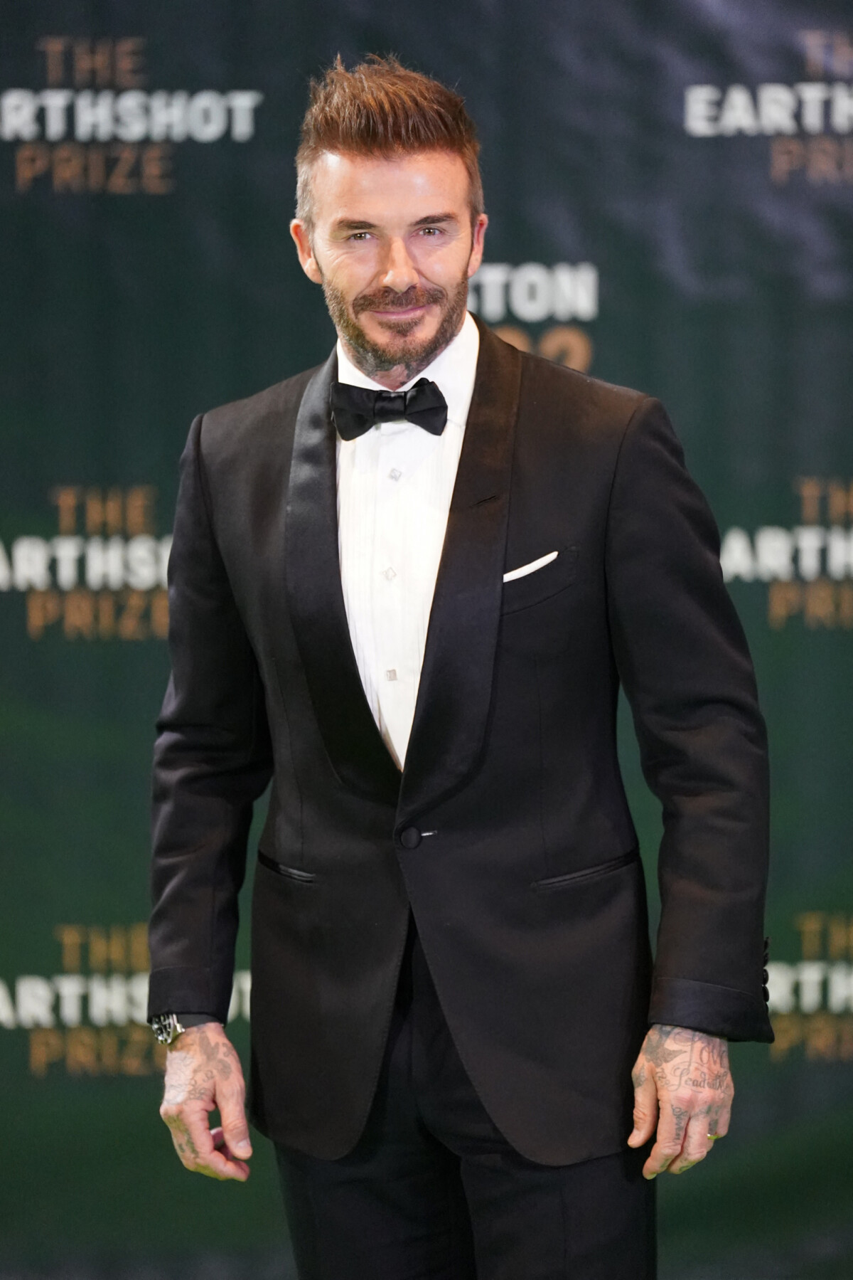 Photo : David Beckham lors de la 2ème cérémonie "Earthshot Prize Awards ...