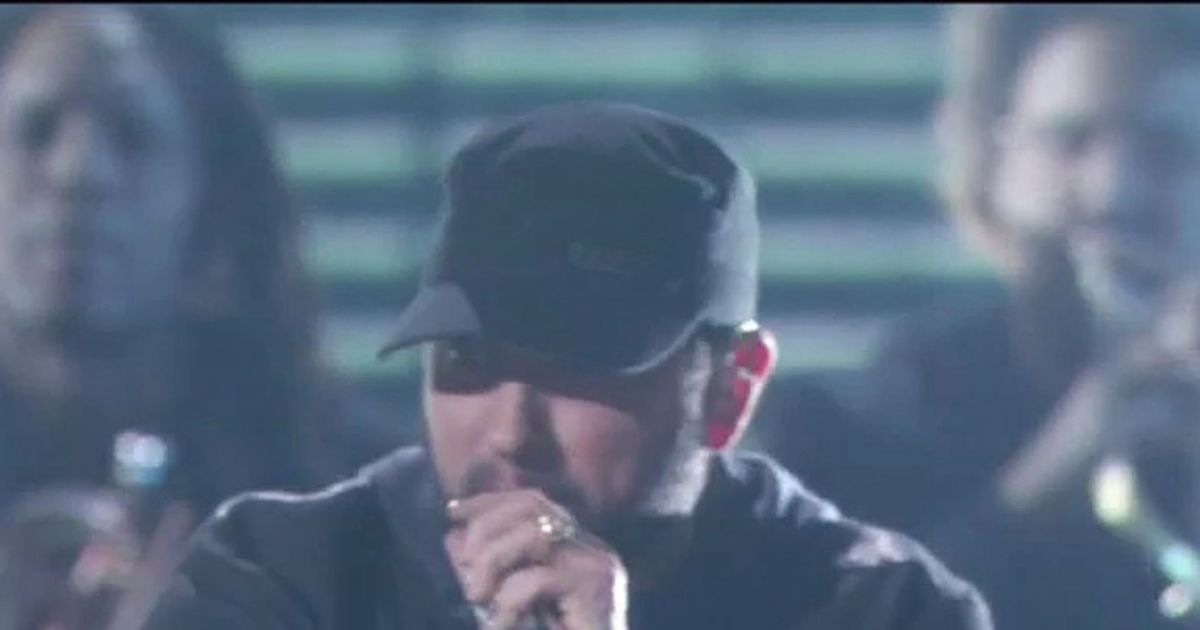 Eminem lors de 92ème cérémonie des Oscars 2020 au Hollywood and ...