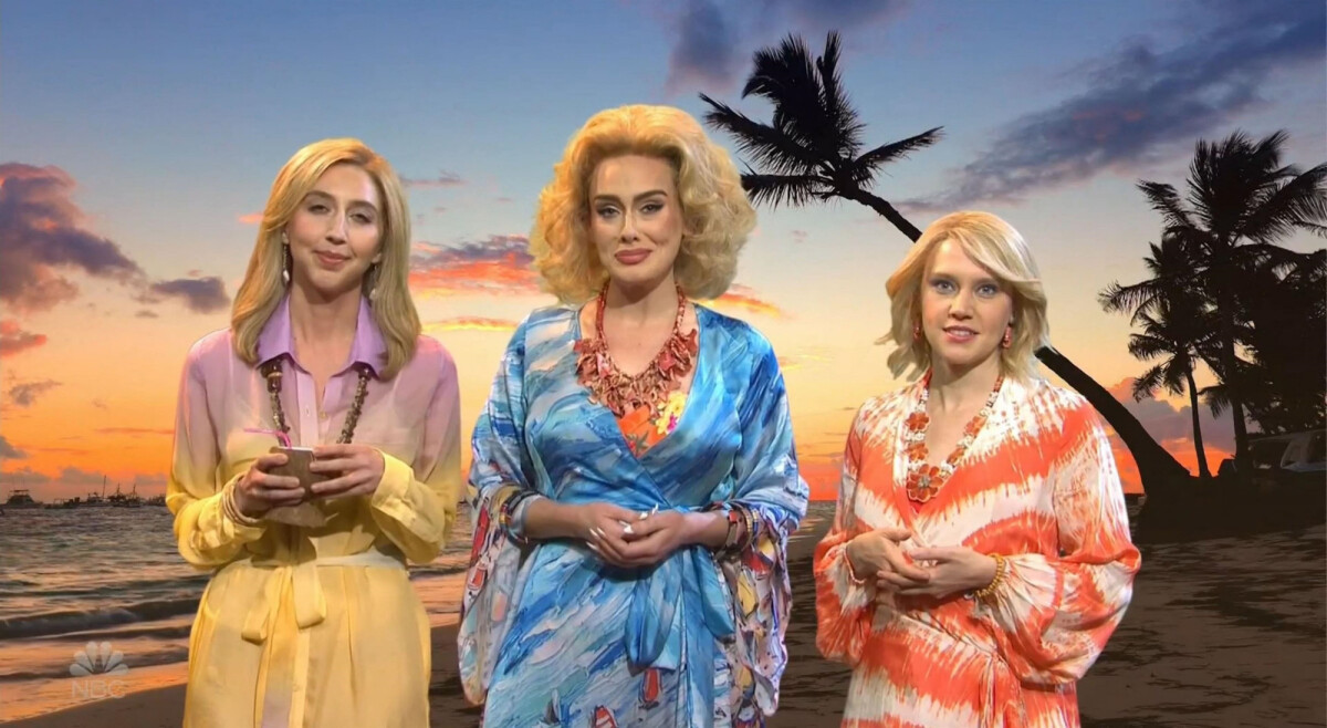 Photo : Adele dans l'émission Saturday Night Live à Los Angeles, le 24 octobre 2020 - PureBreak