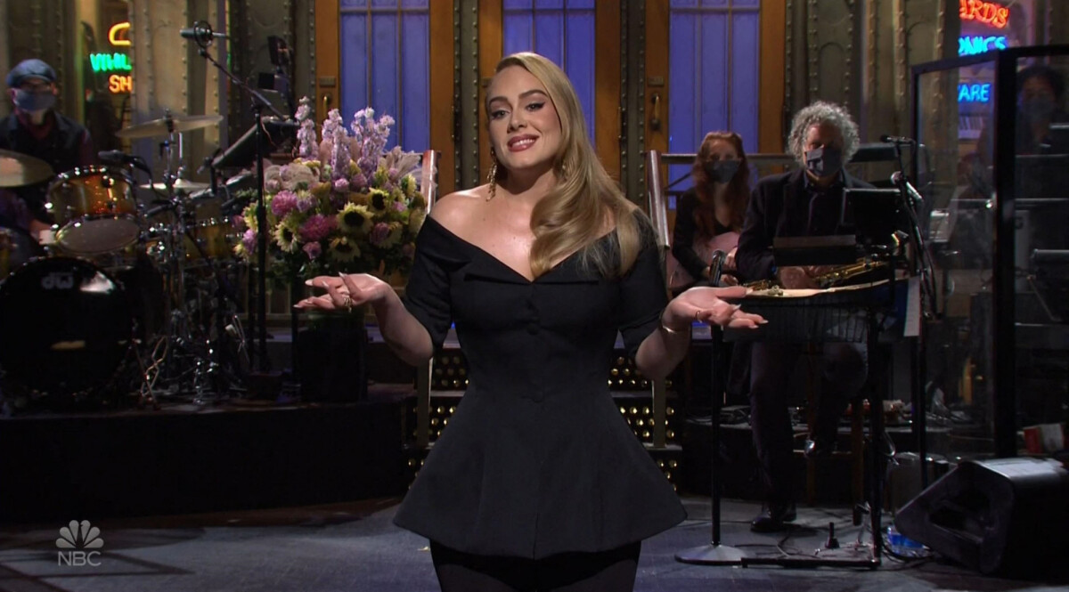 Photo : Adele - Saturday Night Live à Los Angeles, le 24 octobre 2020 ...
