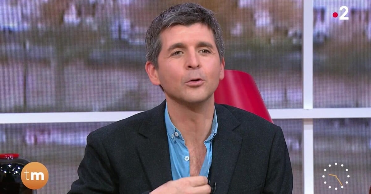 "Je ne m'épile pas..." : Thomas Sotto se déshabille en direct dans Télématin sur France 2 ...