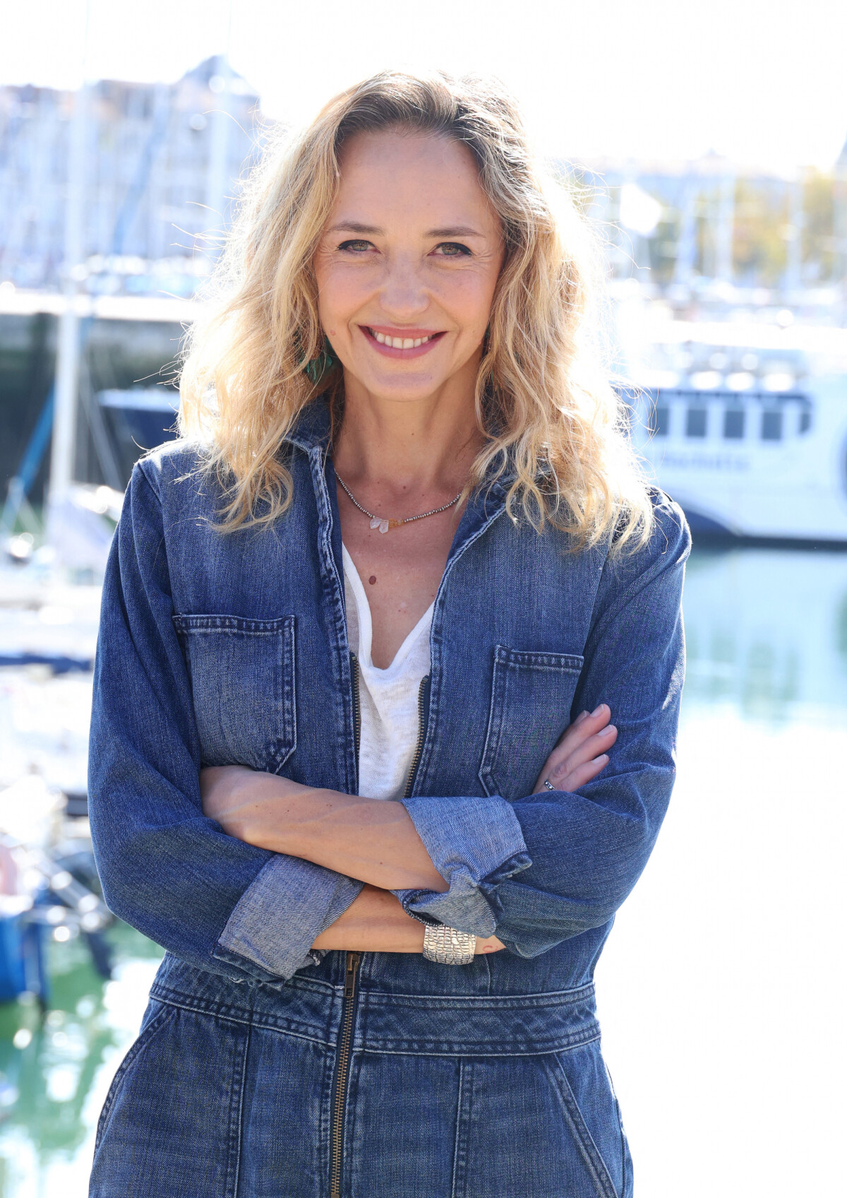 Photo : Helene de Fougerolles - Photocall de la série "Sam" lors de la 25ème édition du Festival ...