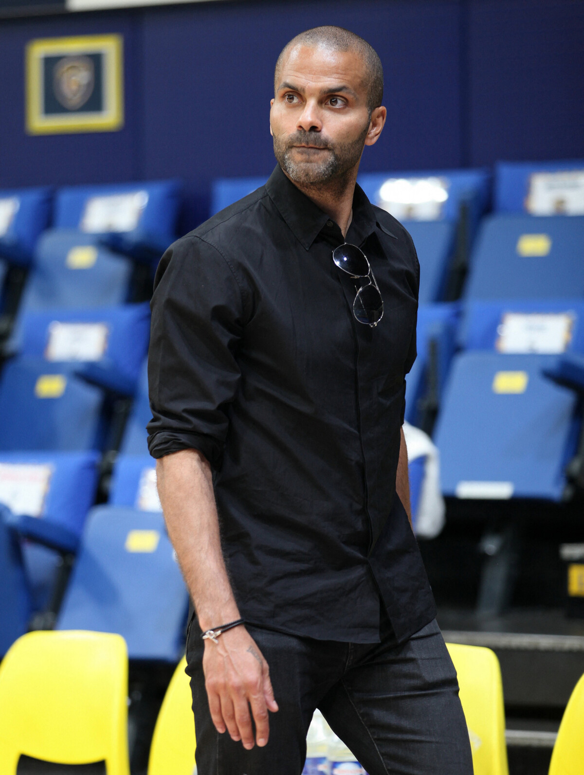 Photo : Tony Parker - Les célébrités assistent au match de basketball ...