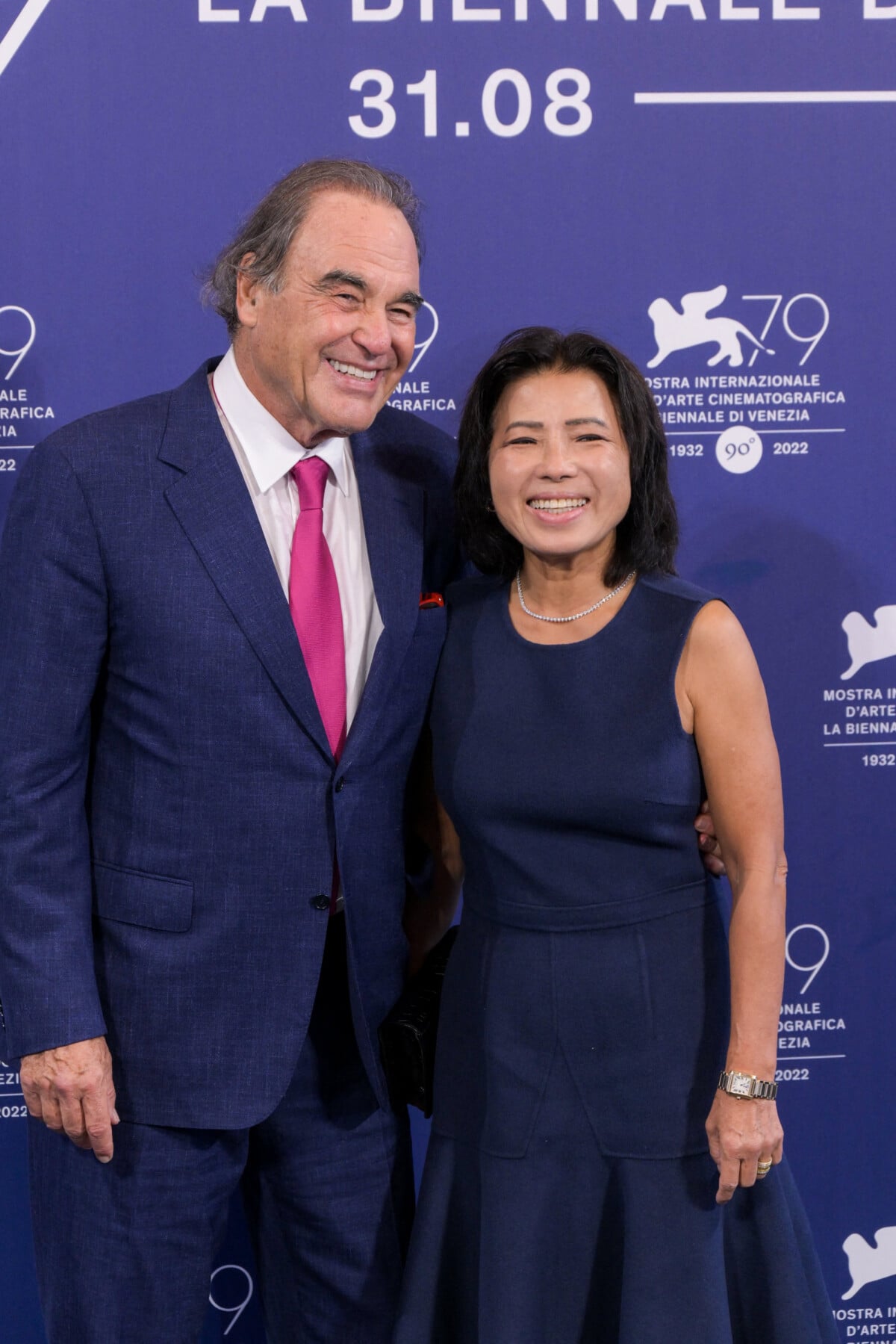 Photo : Oliver Stone et Sun-jung Jung - Photocall du film "Nuclear ...