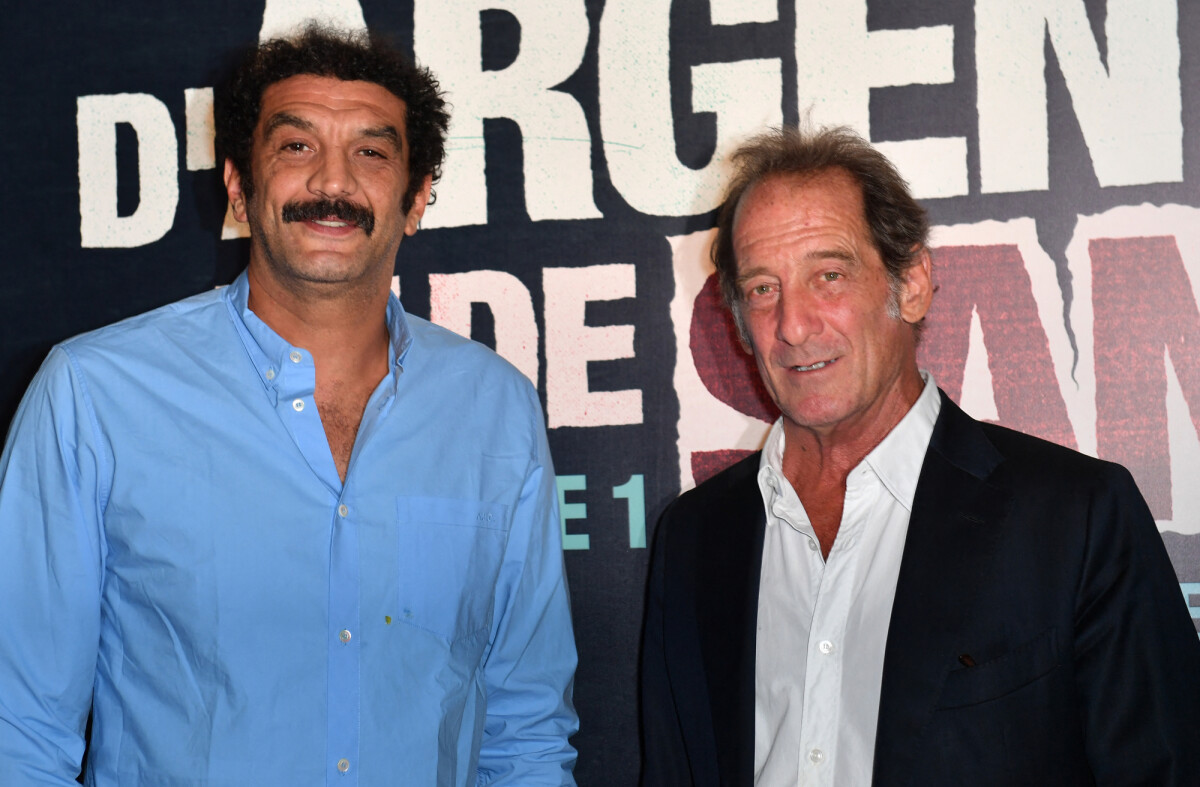 Photo : Ramzy Bedia, Vincent Lindon - Avant-première du film "D'argent ...