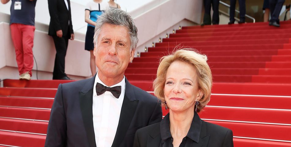 Marc Simoncini et Frédérique Bredin - Montée des marches du film Rodin ...