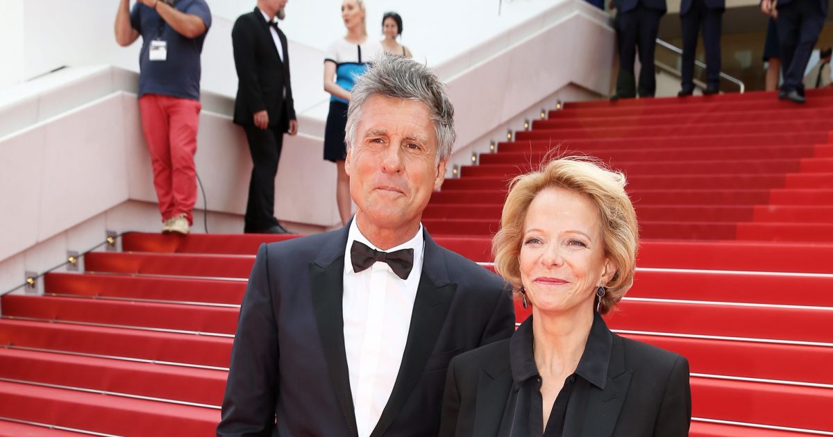 Marc Simoncini et Frédérique Bredin - Montée des marches du film Rodin ...