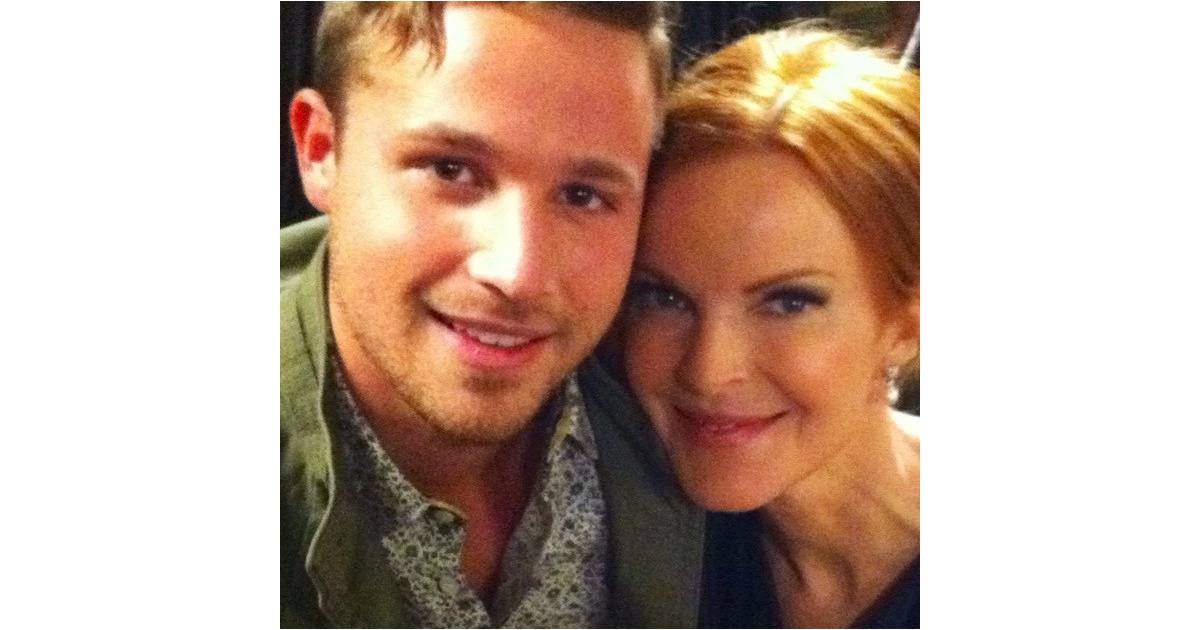 Shawn Pyfrom (Andrew) et sa maman - Purebreak