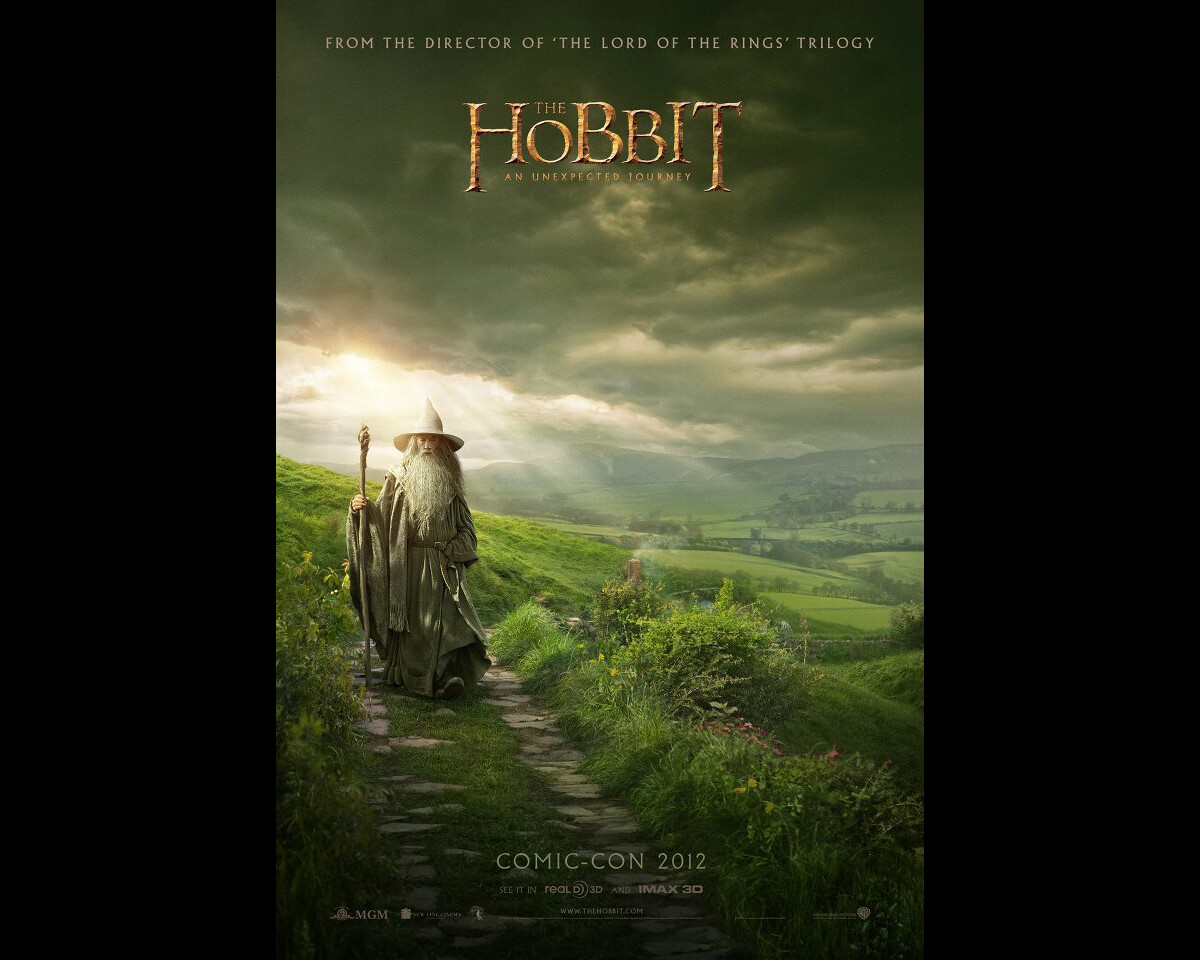 Photo : Belle affiche pour le film Le Hobbit - PureBreak