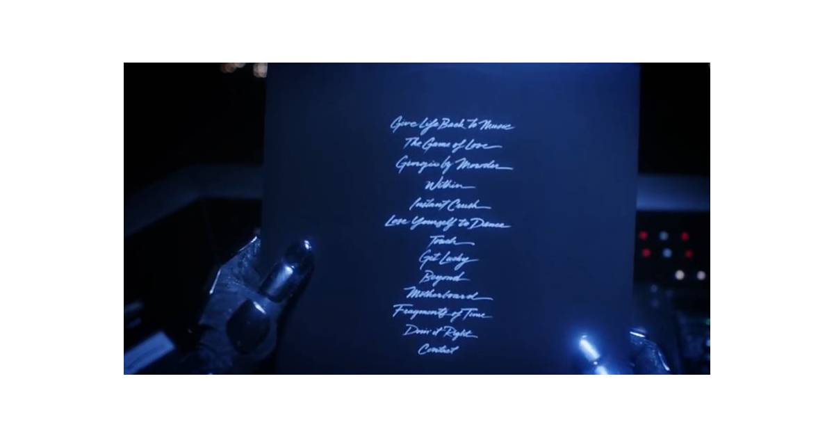 La pochette du nouvel album des Daft Punk - Purebreak