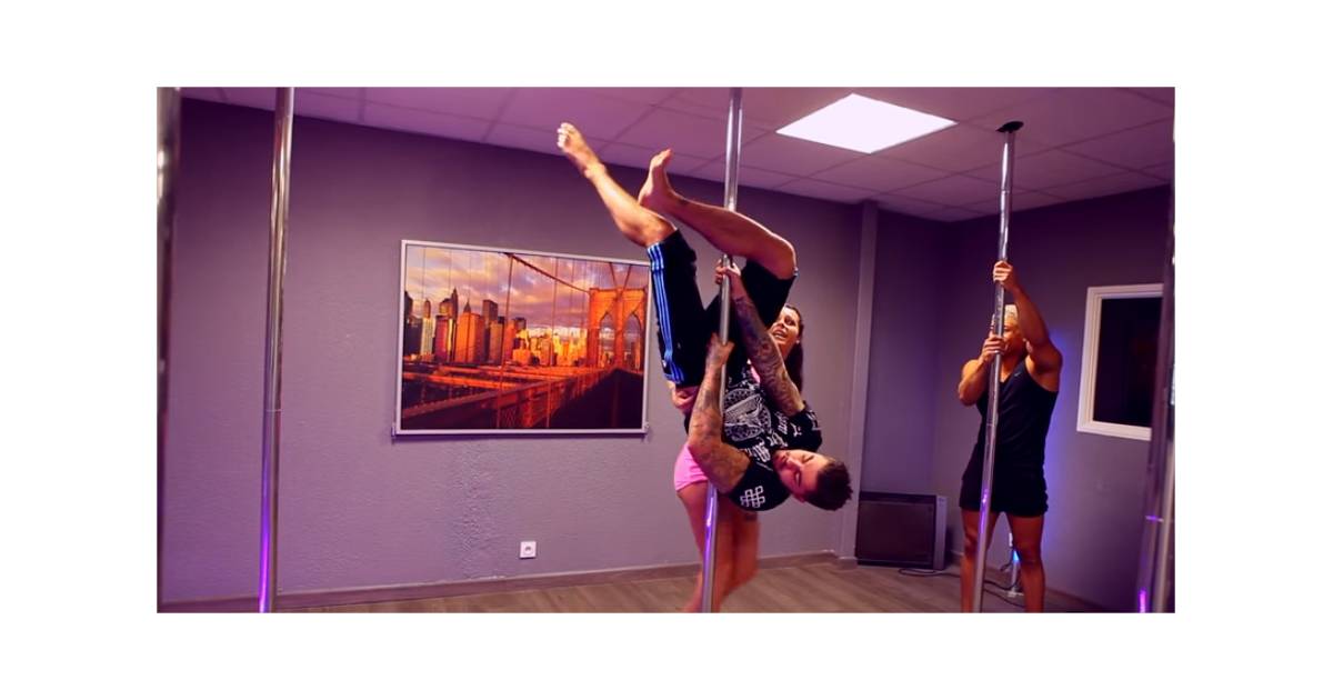 Shanna (Les Anges) : Thibault pas très doué pour le pole dance - Purebreak