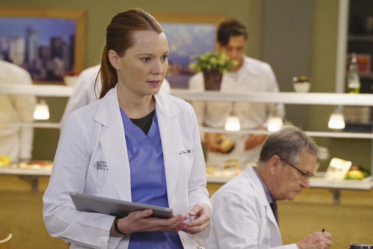 Photo : Grey's Anatomy saison 12, épisode 21 : Penny (Samantha Sloyan ...