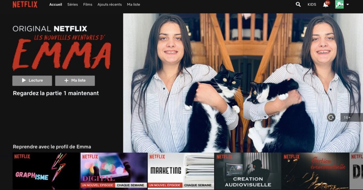 Cette étudiante a réussi à se faire remarquer par Netflix avec son CV ...