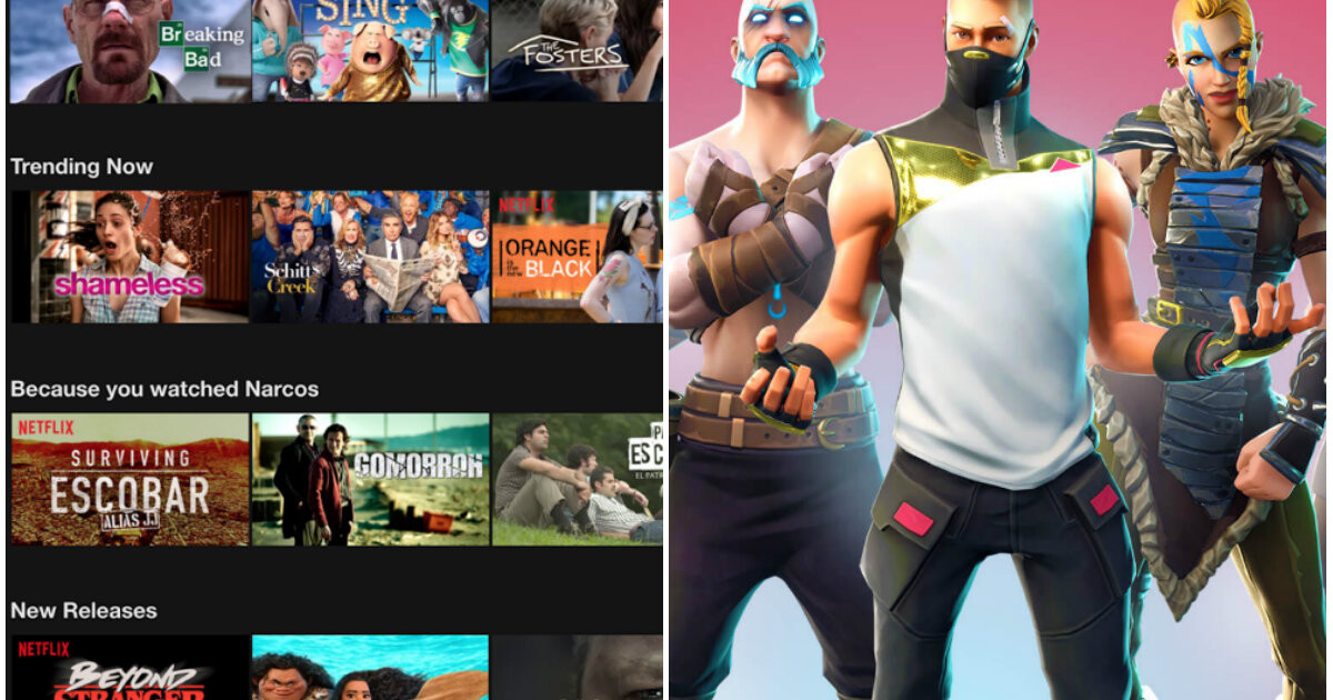 Netflix craint Fortnite et le voit comme un vrai concurrent - PureBreak