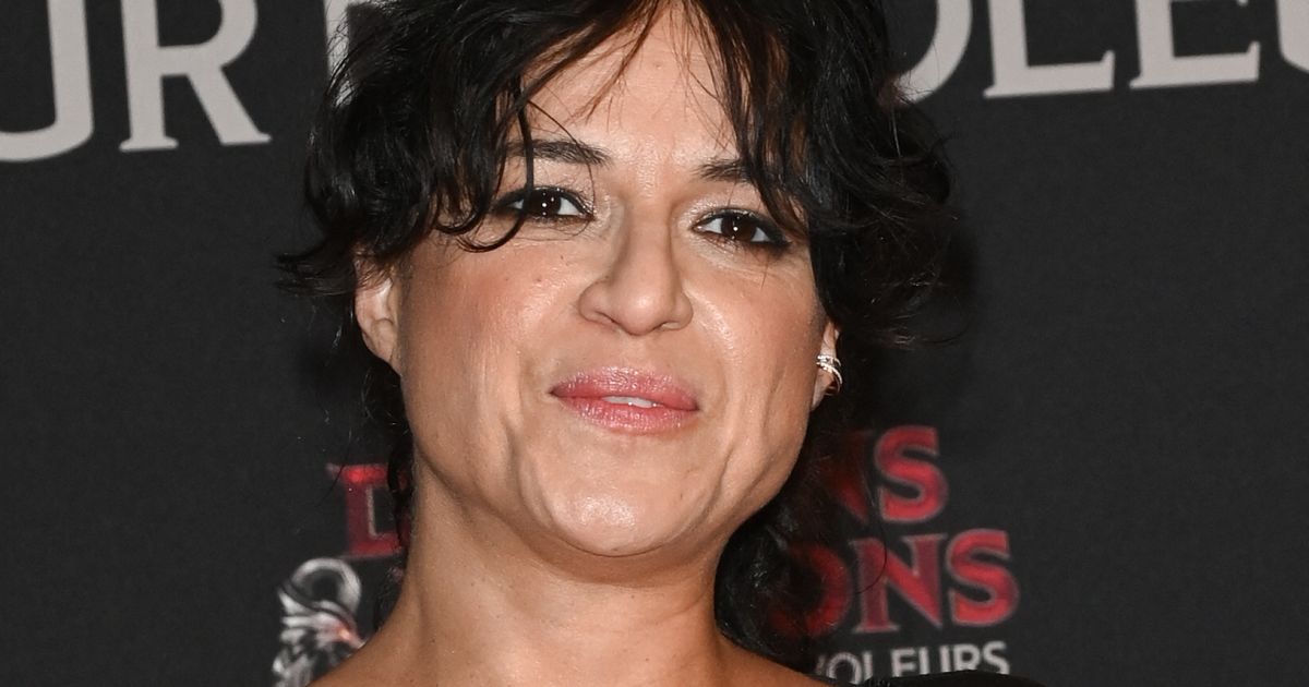 Michelle Rodriguez - Première du film Donjons et Dragons : L'Honneur ...
