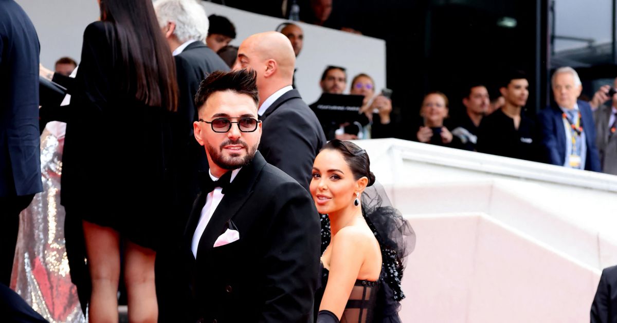 Thomas Vergara et sa femme Nabilla Benattia-Vergara - Montée des marches du film « Killers of ...