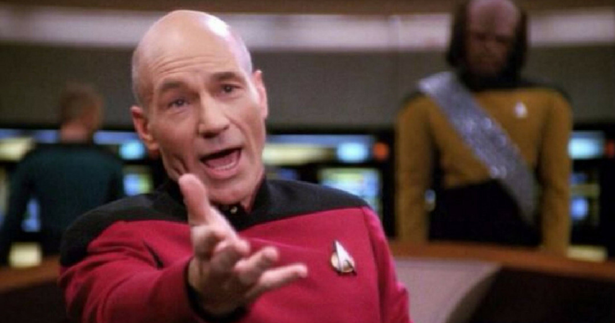 Patrick Stewart a accepté de jouer le capitaine Picard de Star Trek ...