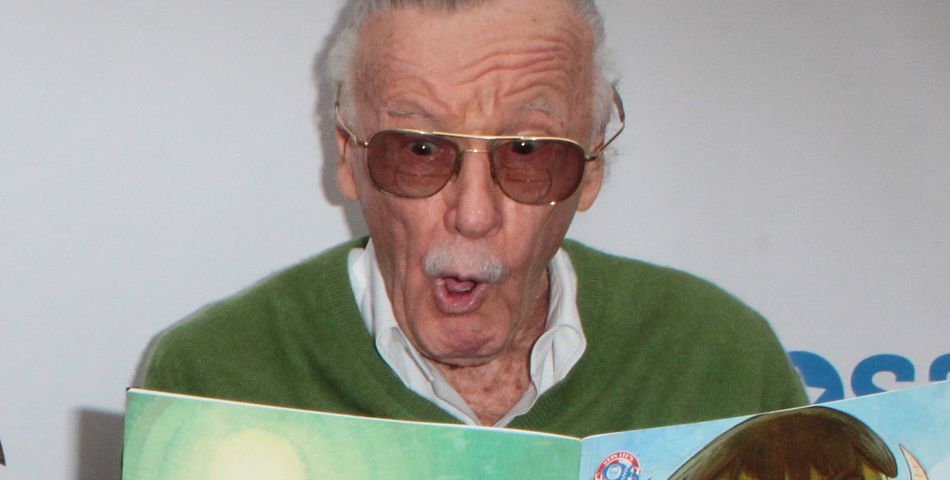 Archives - Stan Lee lors du lancement de la plateforme Stan Lee Kids ...