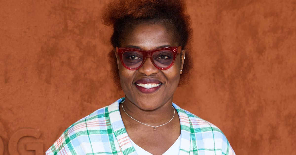 Claudia Tagbo au village lors des Internationaux de France de tennis de ...