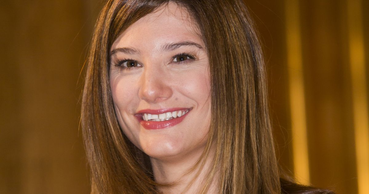 Alice Pol lors du photocall du film « Supercondriaque » à Berlin, le 31 mars 2014. - Purebreak