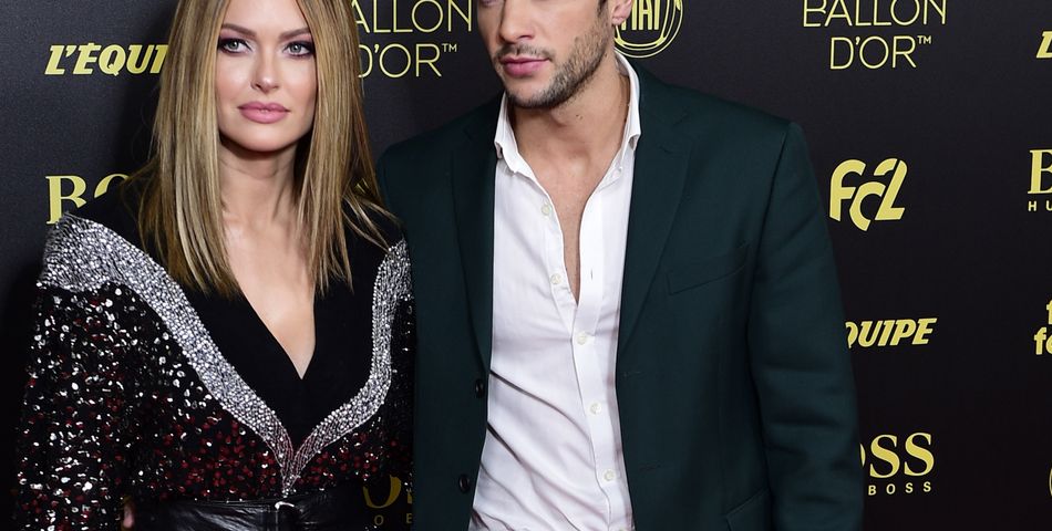 Caroline Receveur et son compagnon Hugo Philip - Cérémonie du Ballon d ...