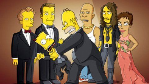 Les Simpson saison 23 ... découvrez Rusell Brand et Ricky Gervais ...