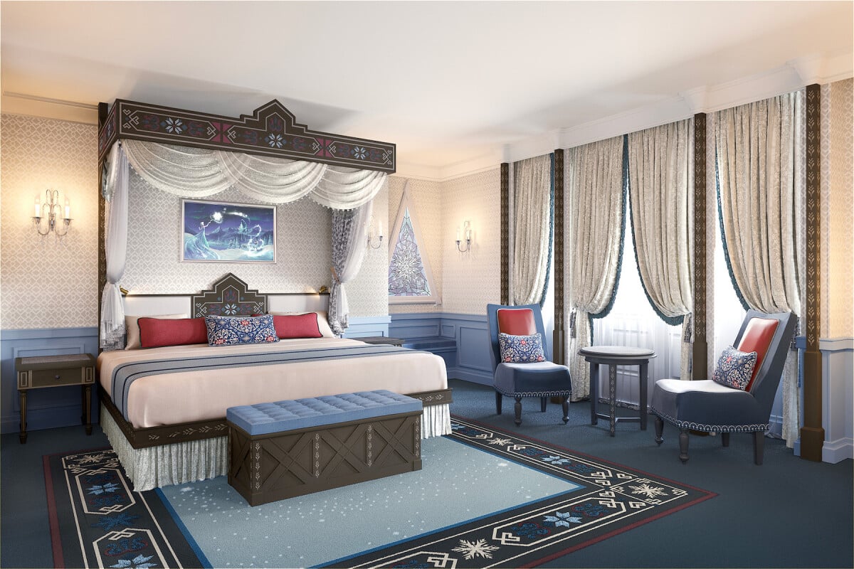 Photo : La Suite Signature La Reine des Neiges du Disneyland Hotel de ...