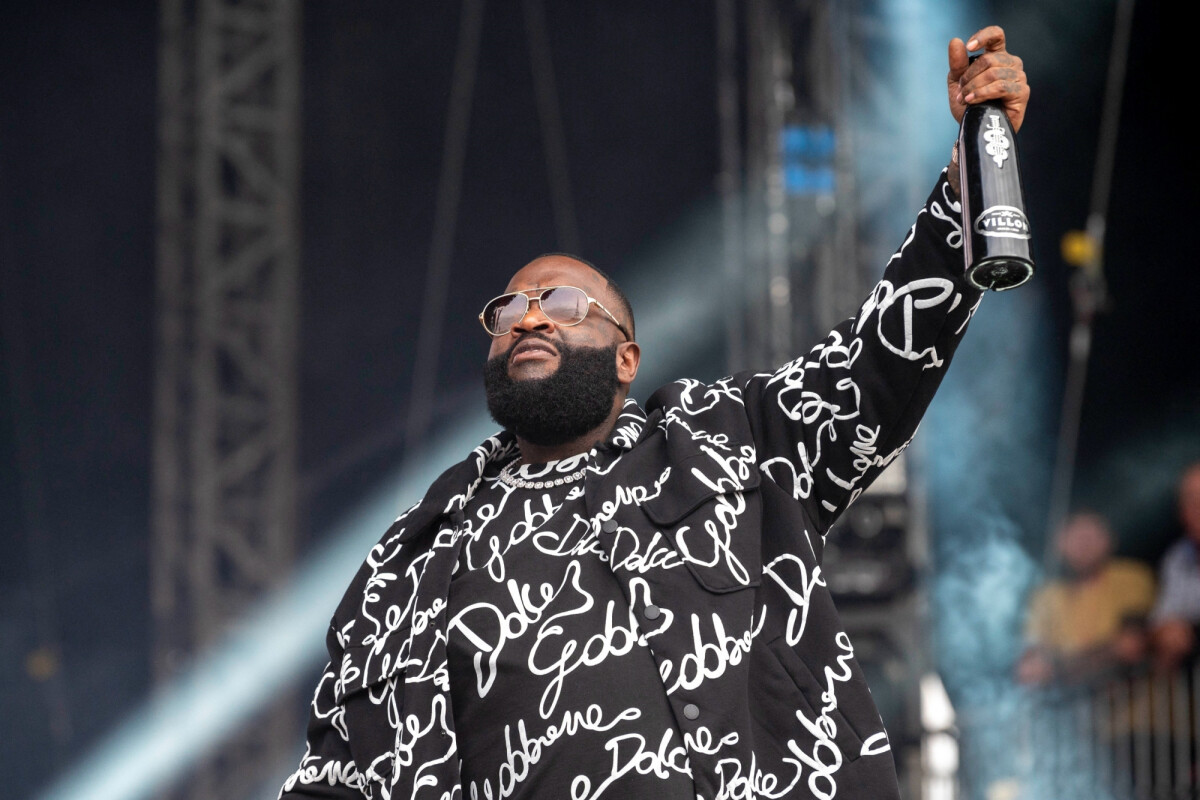 Photo : Rick Ross en concert au festival Wireless 2021 au Crystal ...
