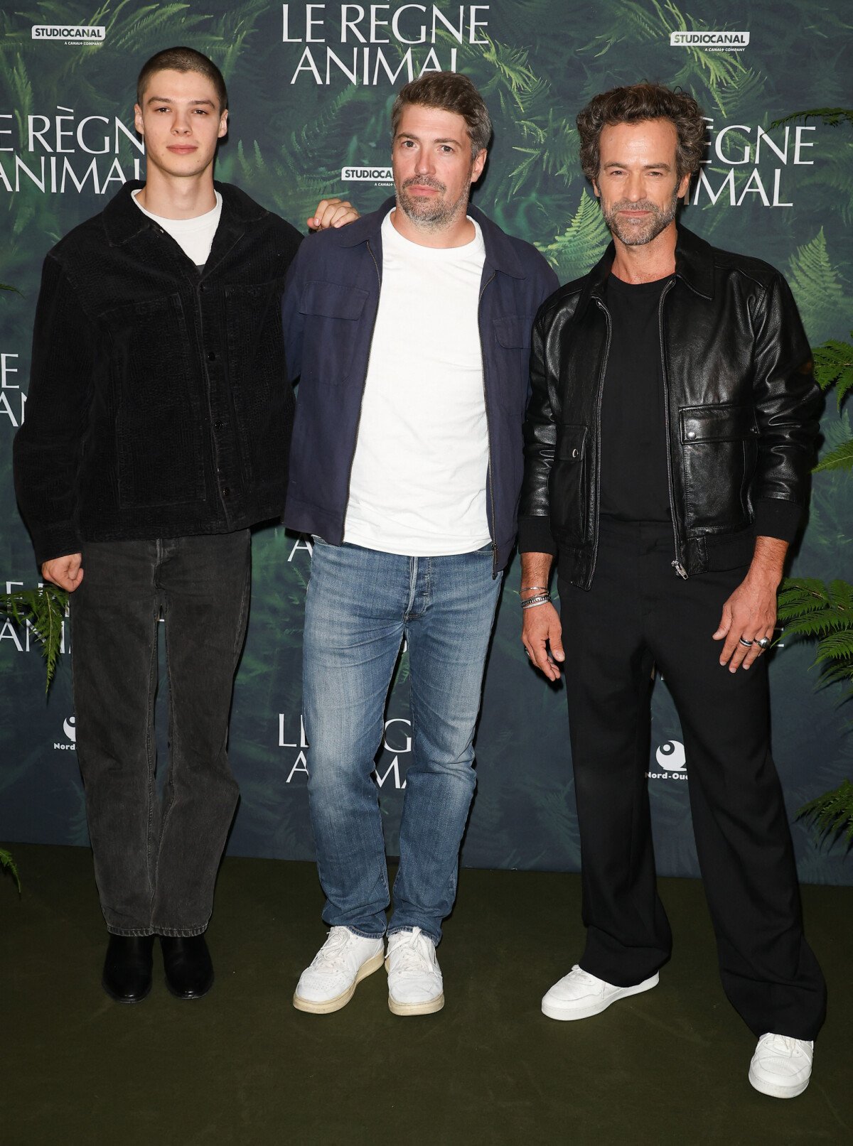 Photo : Paul Kircher (fils de Irène.Jacob), Thomas Galley, Romain Duris ...