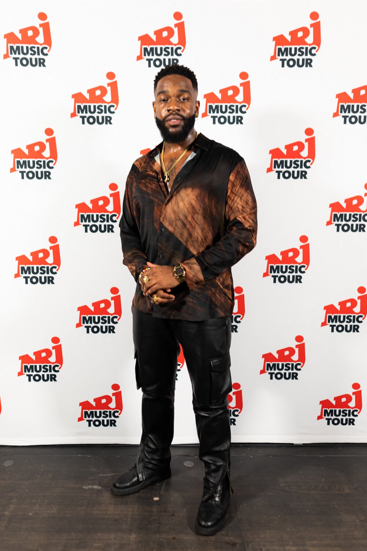 Photo : Tayc - Photocall du concert "NRJ Music Tour" à La Seine ...