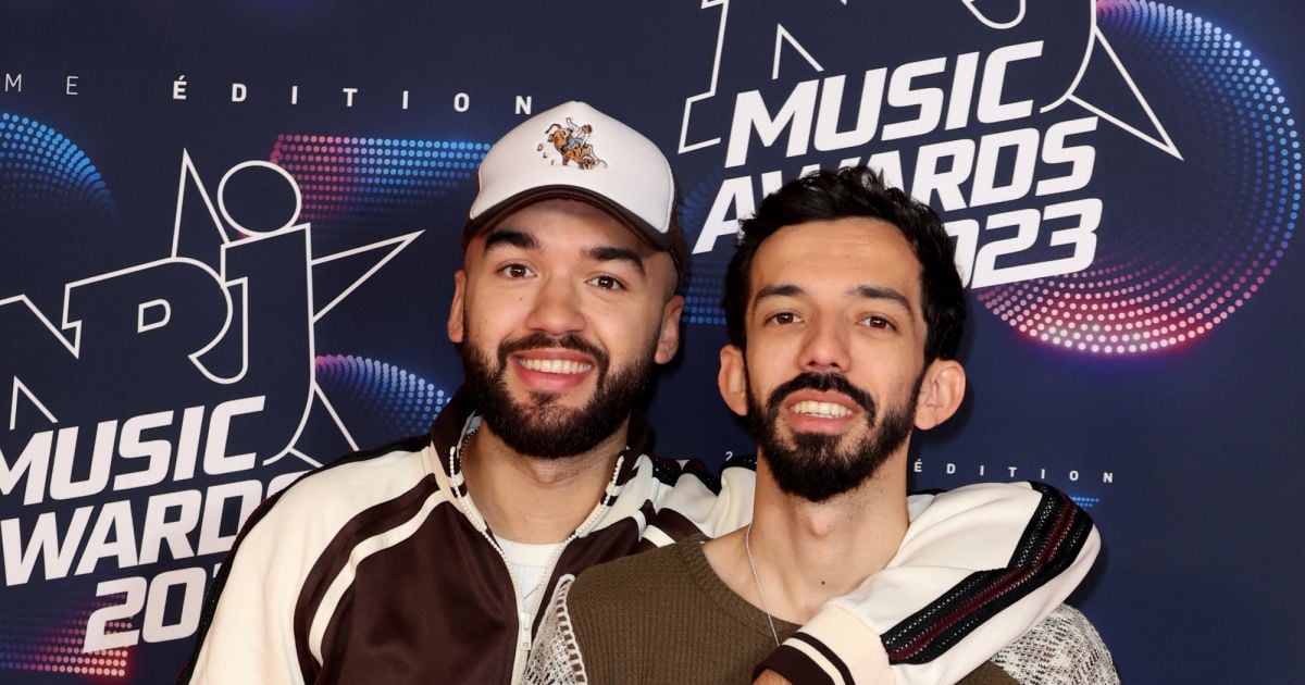 Bigflo et Oli (Florian et Olivio Ordoñez) au photocall de la 25ème ...