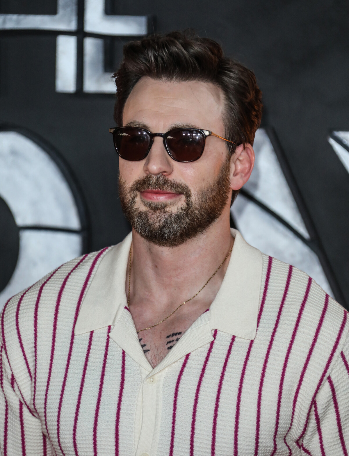 Photo : Chris Evans à la première du film "The Gray Man" à Londres, le ...