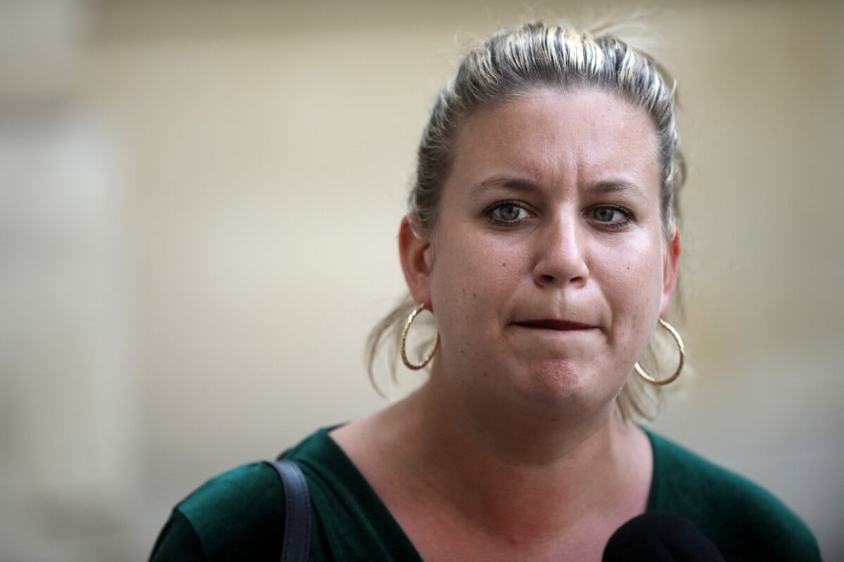 Photo : Mathilde Panot, présidente LFI à l'assemblée nationale et à la ...