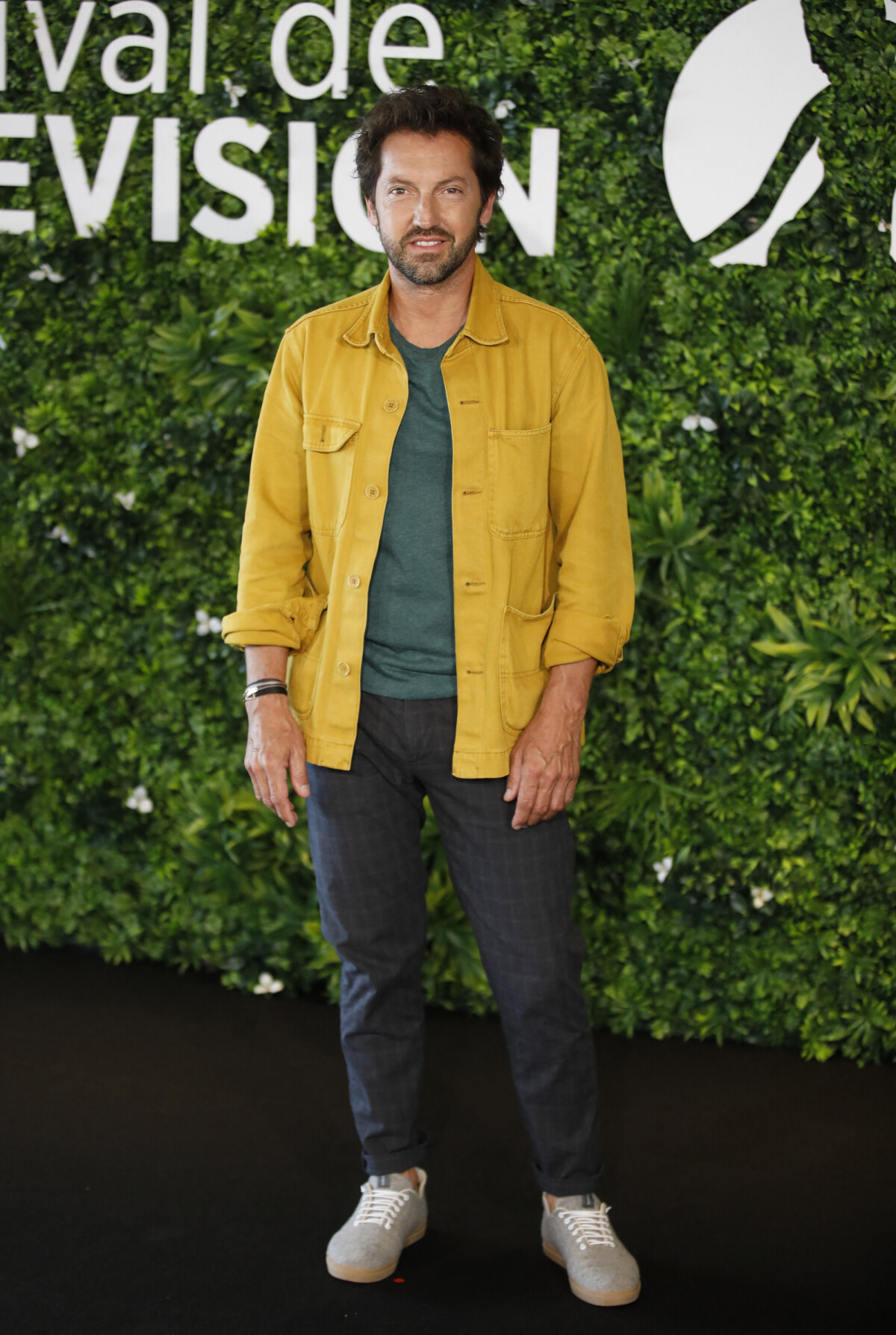 Photo : Frédéric Diefenthal au photocall de la série "Ici tout commence" lors du 62ème Festival ...