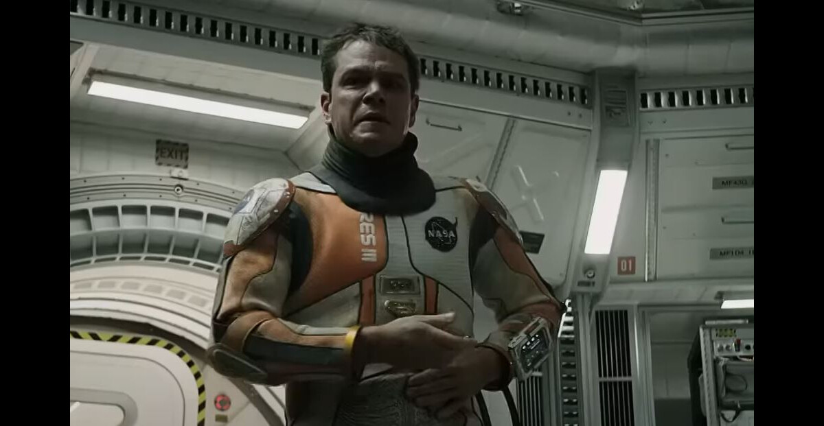 Photo : Matt Damon dans Seul sur Mars. - PureBreak