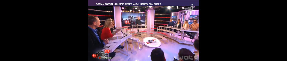 Photo : Dorian Rossini n'a pas fait l'unanimité sur le plateau ...
