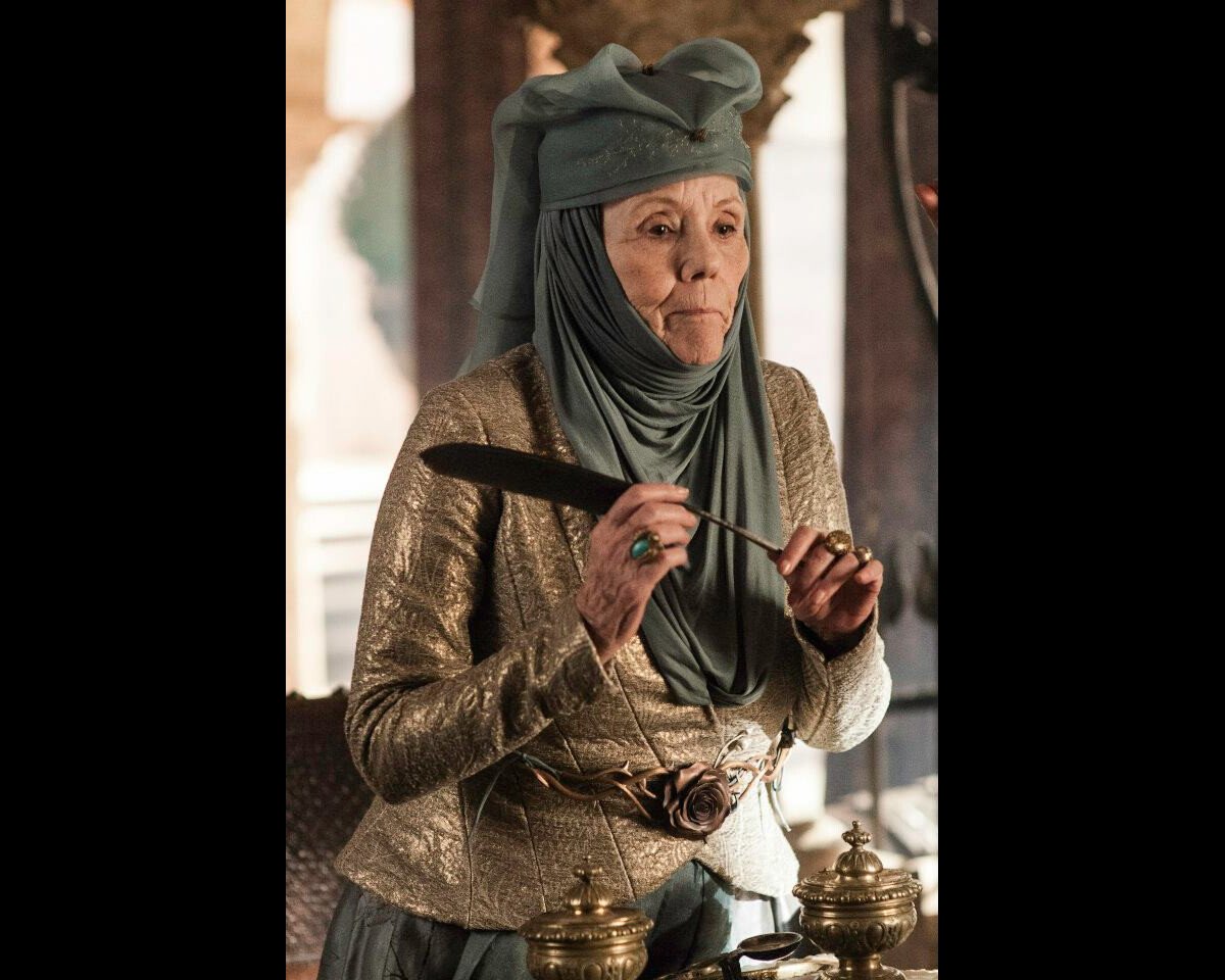 Photo : Diana Rigg alias Olenna Tyrell - PureBreak