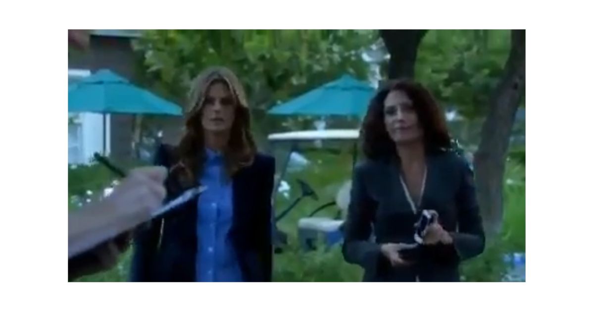 Castle saison 6, épisode 1 : Lisa Edelstein et Stana Katic dans un ...