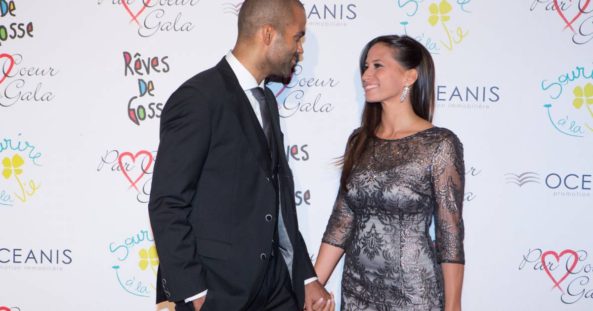 Tony Parker en couple avec Axelle Francine au 9ème gala Par Coeur, le ...
