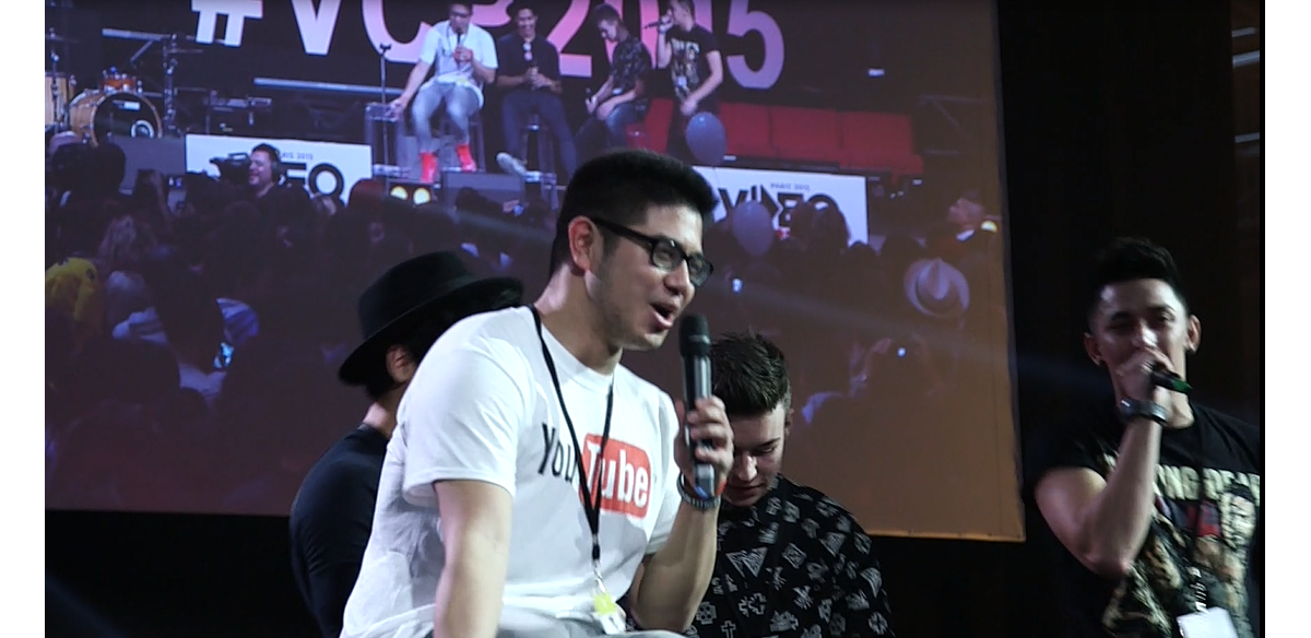 Photo : Le Rire Jaune en séance de questions/réponses au salon Video ...